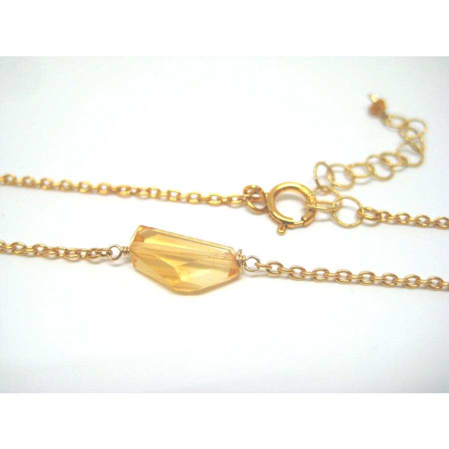 14KGF シトリンとトルマリンのブレスレット : blanchezakka - 通販 - Yahoo!ショッピング