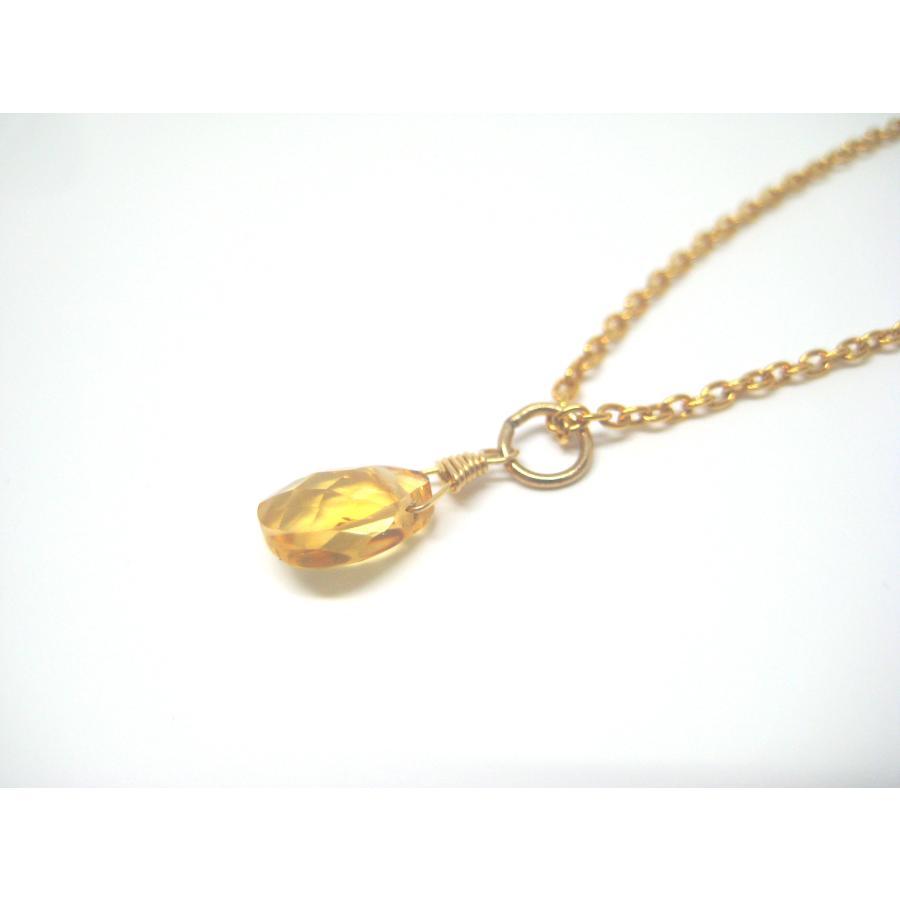 14KGF シトリンのブレスレット（しずく） : blanchezakka - 通販 - Yahoo!ショッピング
