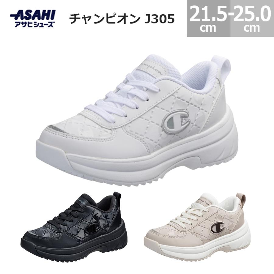 Champion チャンピオン スニーカー J305 紐靴 ジュニア キッズ 子供靴 アサヒシューズ : BLANCOZAPATO - 通販 ...