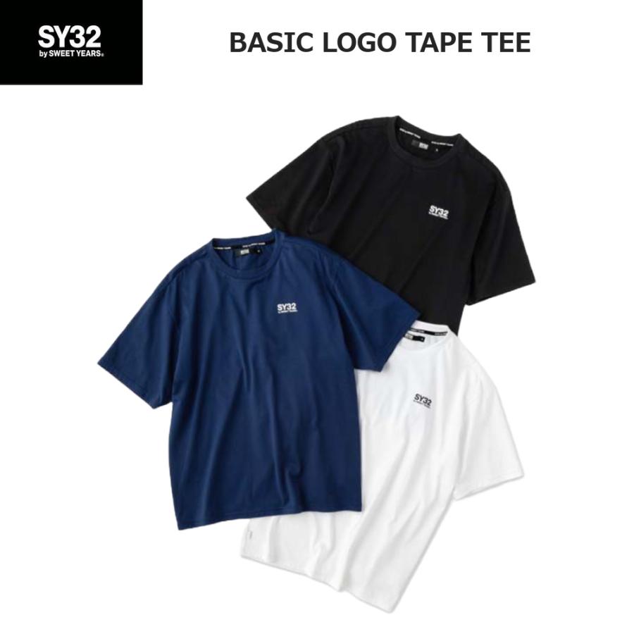 SY32 by SWEET YEARS Tシャツ メンズ ベーシック ロゴ テープ ティー 15053 BASIC LOGO TAPE TEE : BLANCOZAPATO - 通販 ...