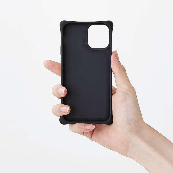 CELL(ELECOM) ELECOM iPhone 12 mini ハイブリッドケース すっきりホールド ブラック 四隅エアクッション 液晶面下向け置いても傷付にくいワイヤレス充電 PM ...