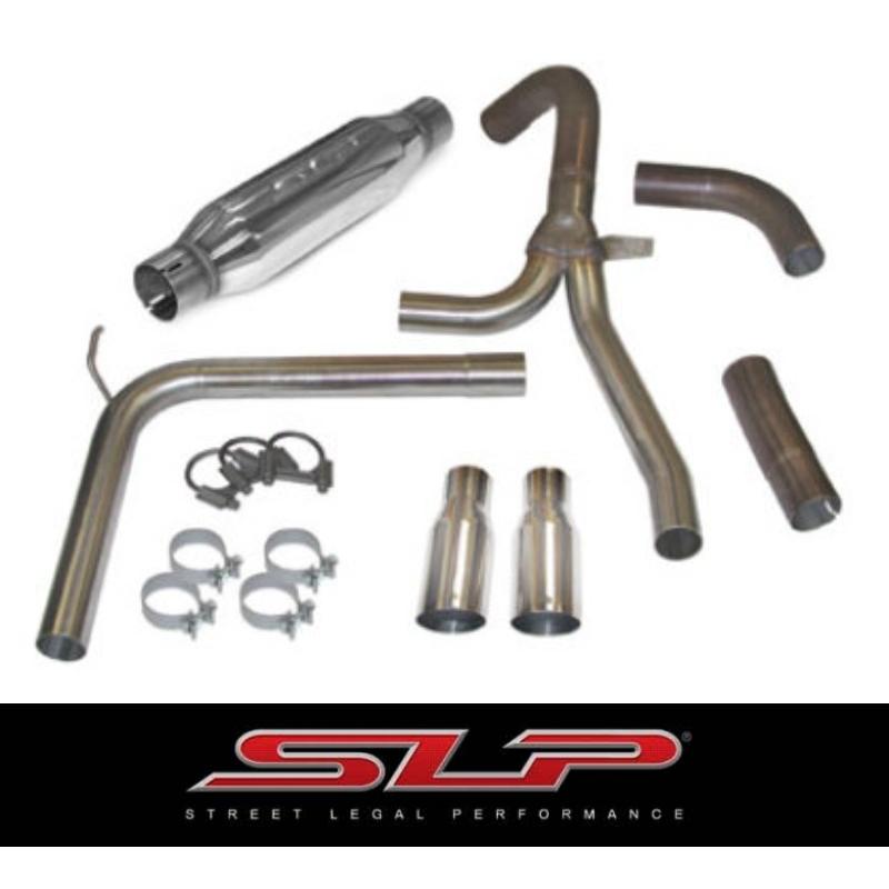 +BS SLP シボレー カマロ 5.7L V8 LS1 1998~2002年 LOUD MOUTH キャットバック エキゾースト マフラー ...