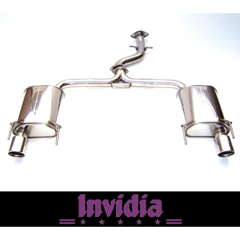 +BS INVIDIA レクサス IS250 2.5L V6 IS350 3.5L 2005~13年 アクセルバック エキゾースト マフラー ...