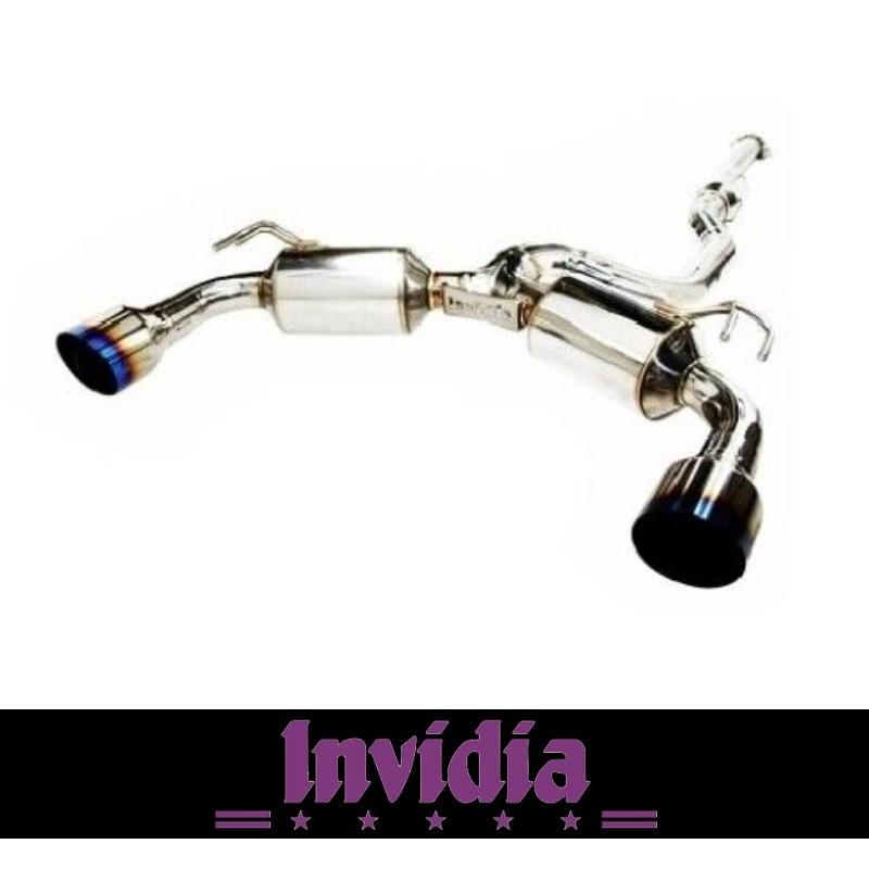 +BS INVIDIA 三菱 CZ4A エボ10 EVOX エボリューション 4B11T 2007~2015年 エキゾースト マフラー 税込み ...