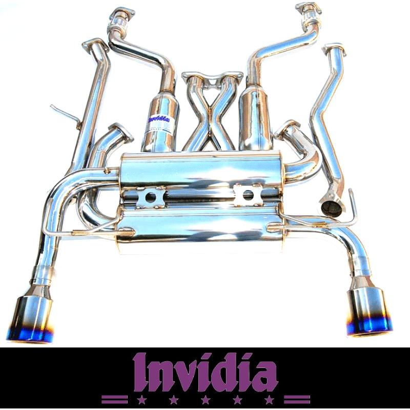 +BS INVIDIA 日産 フェアレディZ Z34 370Z 3.7L 2008年~ マフラー ステンレス エキゾースト 税込み！送料込み ...