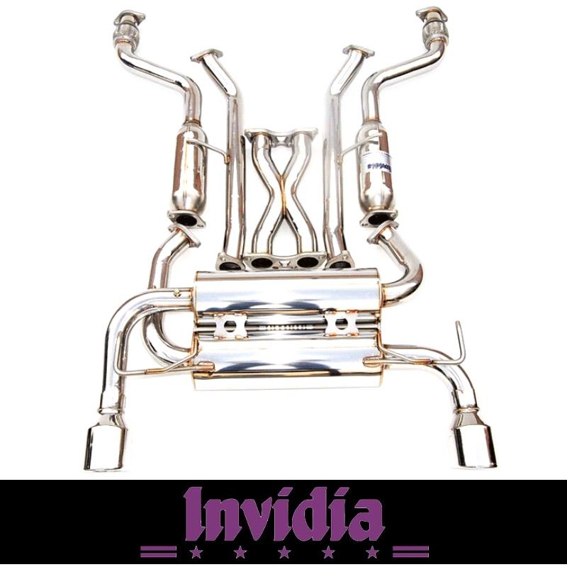 +BS INVIDIA 日産 フェアレディZ Z34 370Z 3.7L 2008年~ キャットバック マフラー ステンレス 税込み！送料込み ...