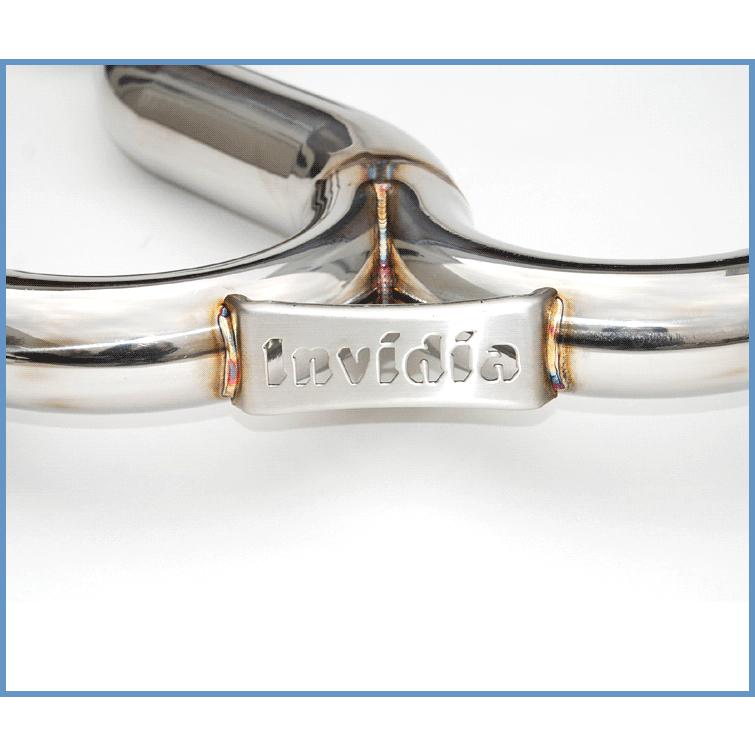 +BS INVIDIA スバル インプレッサ WRX STi GVF GVB 4ドア セダン 2010~2014年 左右出し マフラー 税込み ...