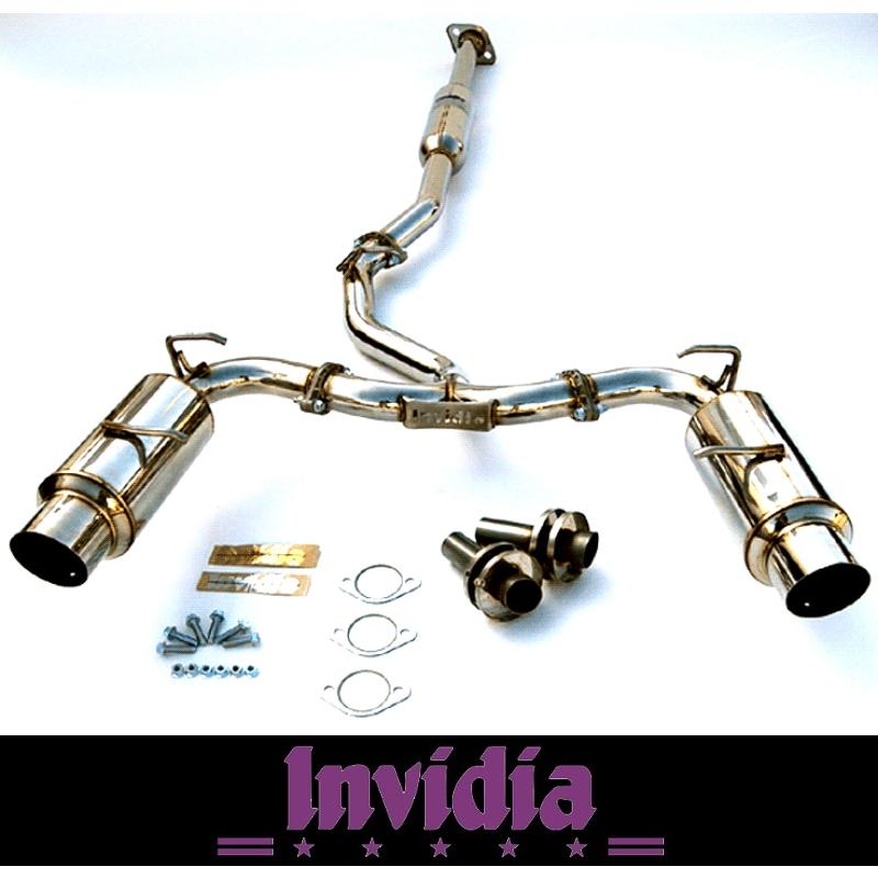 +BS INVIDIA トヨタ GT86 ZN6 GR86 ZN8 スバル BRZ ZC6 ZD8 FA20 FA24 2012年~ 左右出し ...