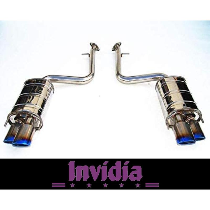 +BS INVIDIA レクサス RC200t RC300 ASC10 RC350 GSC10 2015年〜 アクセルバック マフラー ...