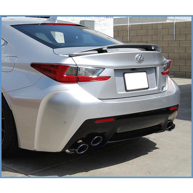 +BS INVIDIA レクサス RC F USC10 5.0L V8 2014年~ デュアル キャットバック マフラー ステンレス 税込み ...