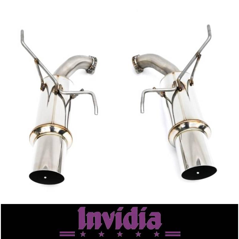 +BS INVIDIA スバル WRX S4 VB VBH 2.4L FA24F 2022年~ アクセルバック マフラー エキゾースト ...