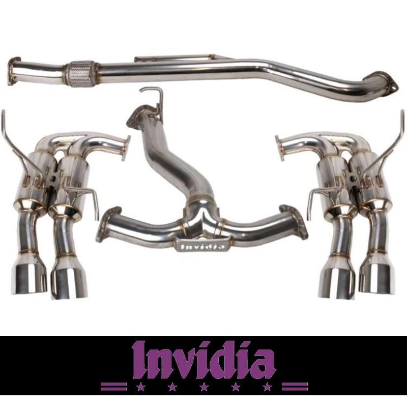 +BS INVIDIA スバル WRX S4 VB VBH 2.4L FA24F 2022年~ キャットバック マフラー ステンレス 税込み ...