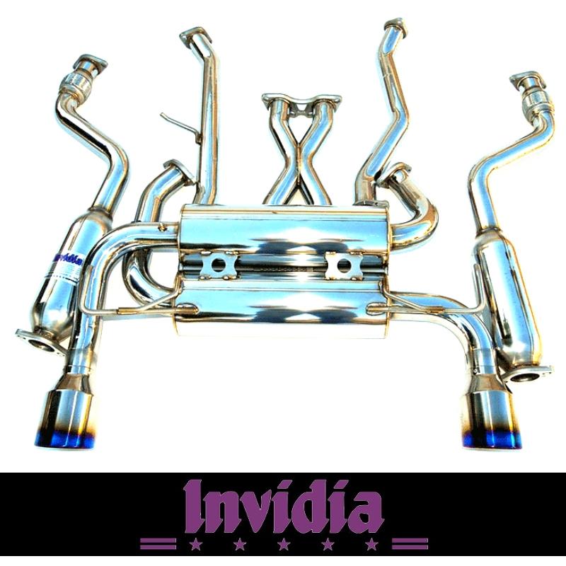 +BS INVIDIA 日産 インフィニティ G37 V36 3.7L クーペ 2008~2015年 デュアル キャットバック マフラー 税込み！送料込み！インビディア GEMINI ...