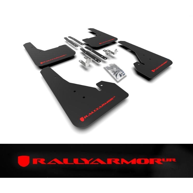 +BS Rally Armor カローラ ハッチバック E211 E213 E214 210系 18年〜 ラリーアーマー スプラッシュ ガード 税込み！ 送料込み！MF67-UR-BLK/RD ...