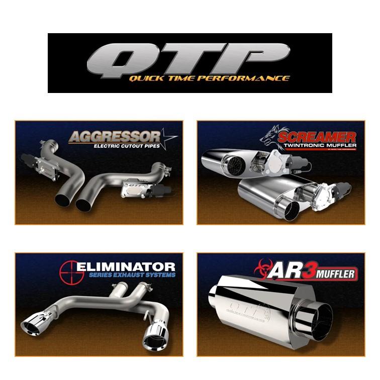 +BS QTP ラム 1500 TRX 6.2L 2021~2025年 カットアウト ミッドパイプ エキゾースト マフラー AGGRESSOR 税込み！送料込み！ クイックタイムパフォーマンス ...