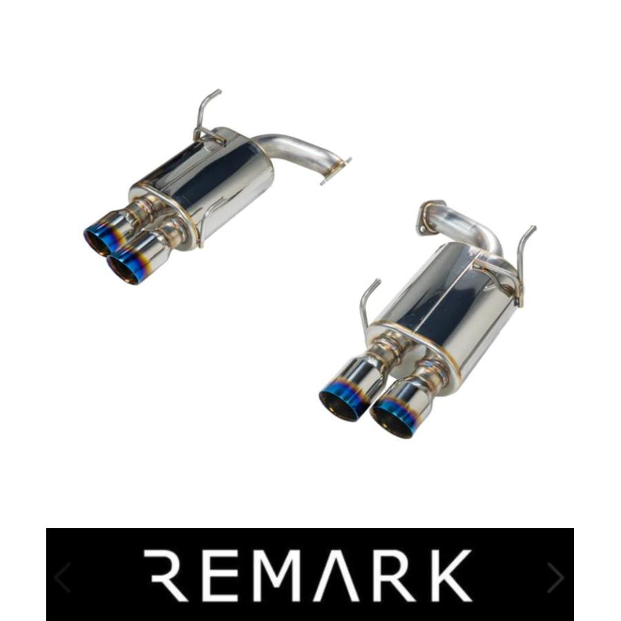 +BS Remark WRX S4 VB VBH 2.4L FA24F 2022年~ リマーク アクセルバック ダブルウォール出口 マフラー ...