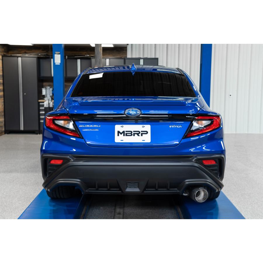 +BS MBRP スバル WRX S4 VBH VB FA24F 2.4L 2022年~ キャットバック マフラー ステンレス エキゾースト ...