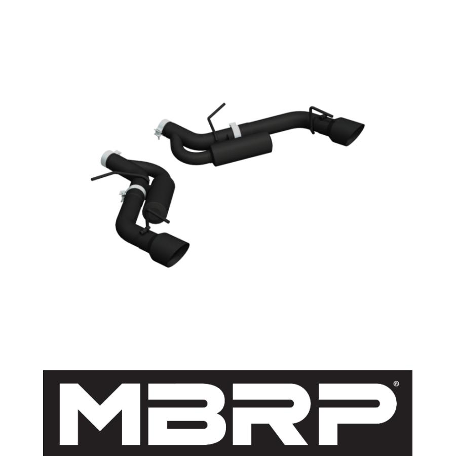 +BS MBRP シボレー カマロ SS 6.2L LT1 V8 2016年~ NPP無し用 アクセルバック エキゾースト マフラー アルミ ...