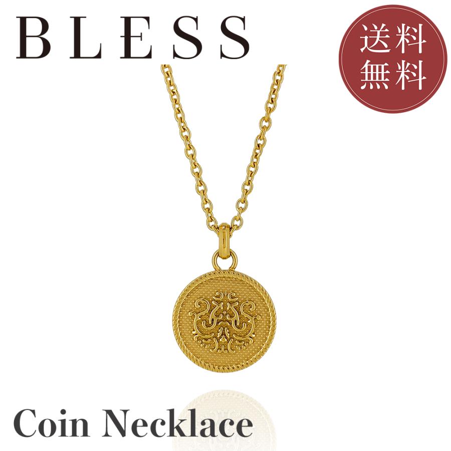 BLESS コインネックレス【ステンレス ネックレス メンズ ブレス】 送料無料 : BLESSヤフーショッピング店 - 通販 - Yahoo!ショッピング