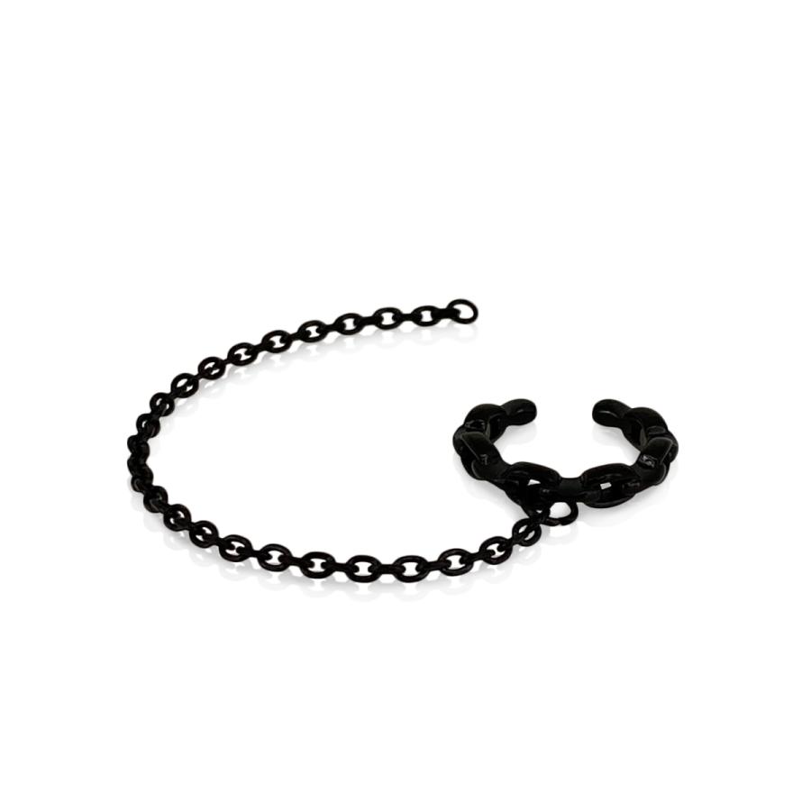 BLESS チェーンイヤーカフ(片耳用) 【ステンレス イヤカフ メンズ レディース ブレス ブラックカラー】 : BLESSヤフーショッピング店 - 通販 - Yahoo!ショッピング