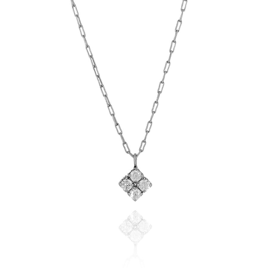 BLESS 4クローバーネックレス【ステンレス ネックレス レディース Petit Collection プチコレクション】 : BLESSヤフーショッピング店 - 通販 - Yahoo!ショッピング