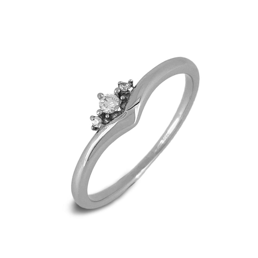 Vラインリング ステンレス リング レディース Petit Collection プチコレクション プレゼント ギフト 送料無料 : ptr-031 : BLESSヤフーショッピング店 ...