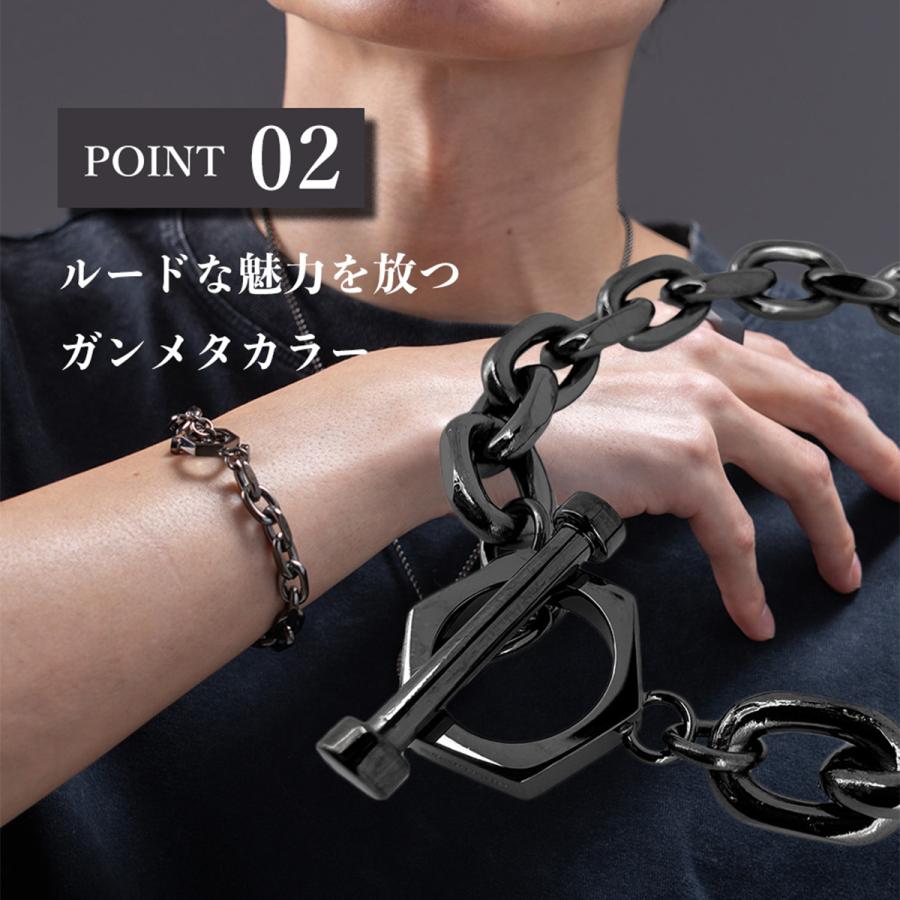 BLESS マンテルチェーンブレスレット(L) ステンレス/ブレスレット/メンズ/SCOMMAG/エスカマジー/送料無料 : BLESSヤフーショッピング店 - 通販 - Yahoo!ショッピング