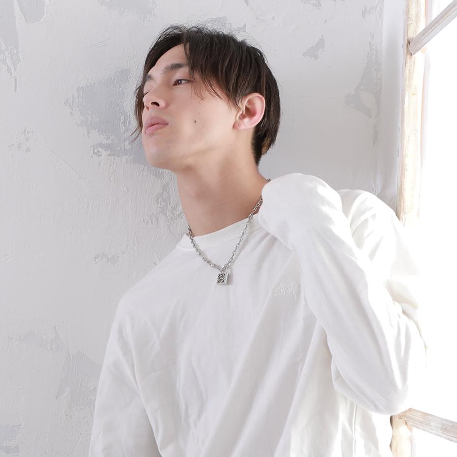 BLESS ナンバーパドロックネックレス ステンレス/ネックレス/レディース/メンズ/SCOMMAG/エスカマジー : BLESSヤフーショッピング店 - 通販 - Yahoo!ショッピング