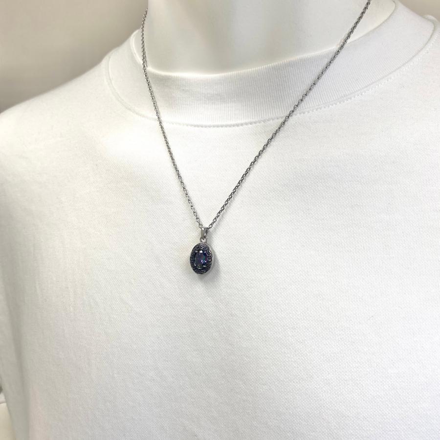 BLESS クラシックオーバルストーンネックレス【ステンレス ネックレス レディース メンズ SCOMMAG エスカマジー クラシックシリーズ】 : BLESSヤフーショッピング店 - 通販 ...
