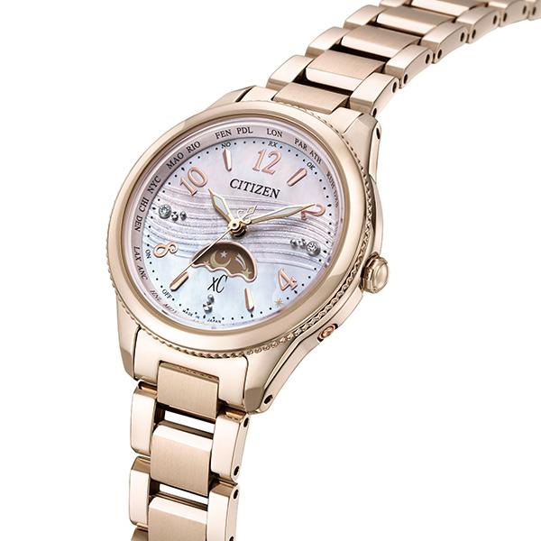 XC レディース 腕時計 ソーラー 電波時計 シチズン クロスシー 光発電 エコドライブ daichi collection CITIZEN xC Happy Flight EE1004 ...