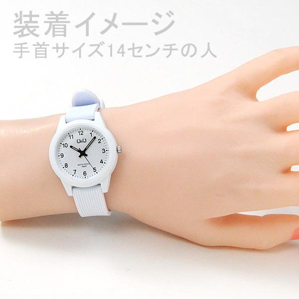 CITIZEN シンプル 腕時計 女子 男子 レディース Q&Q シチズン 防水 佐川 配送 V01a-018vk ホワイト10気圧防水 時計 プチプラ プレゼント : ペアウォッチ G ...