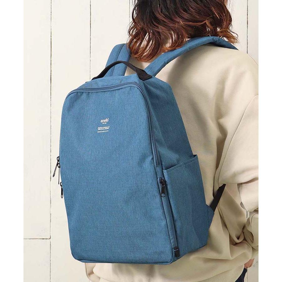 anello アネロ リュック リュックサック 鞄 バッグ 大容量 レディース メンズ A4 撥水 ギフト プレゼント 通勤 通学 旅行 anelloトラックバックパック : ブルーブルーエ ...