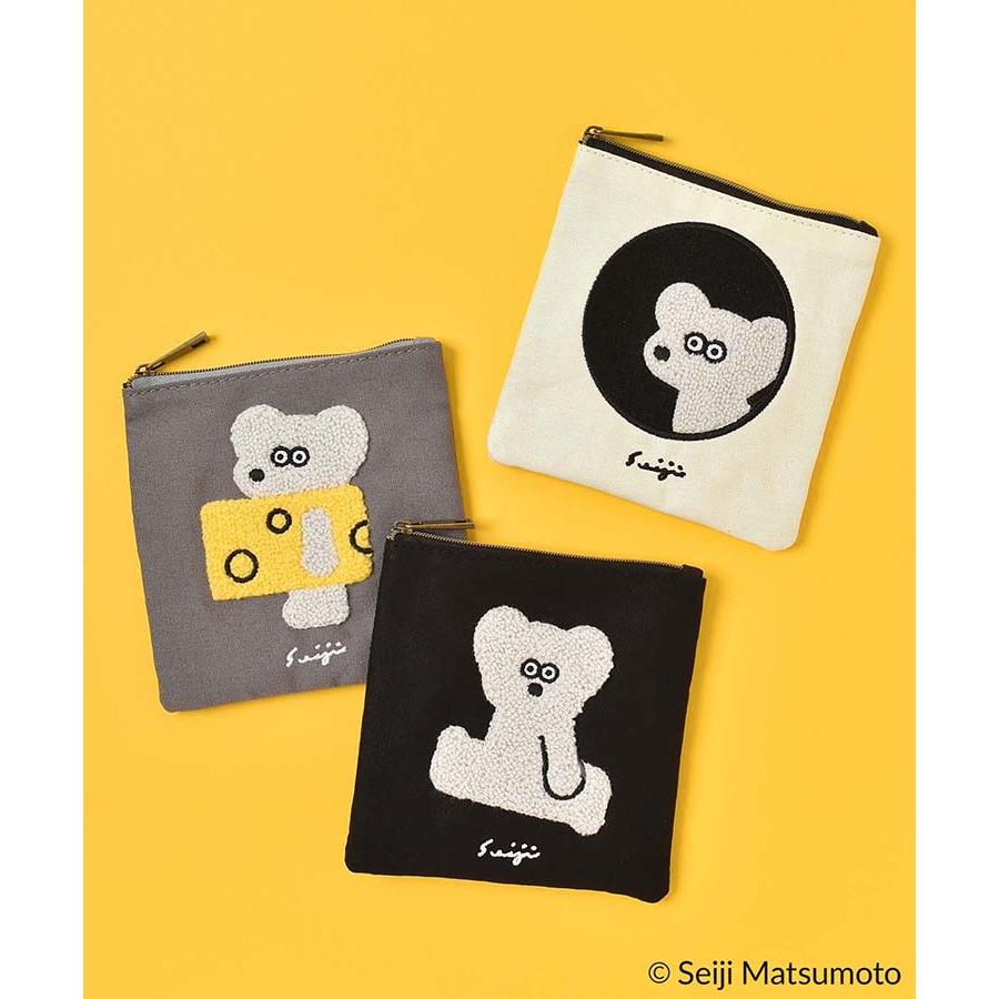 Bleu Bleuet ポーチ 小物入れ レディース おしゃれ ANDYサガラ刺繍ミニポーチ : ブルーブルーエYahoo!店 - 通販 - Yahoo!ショッピング