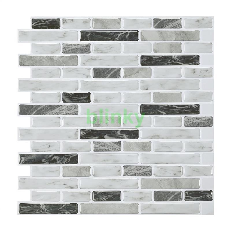 タイルシール タイル モザイクタイル 壁紙 シート 5枚セット 汚れ防止 3d 防水 耐油 耐熱 耐湿性 水回り DIY キッチン 洗面所 立体感 : ブリンキー - 通販 - Yahoo ...