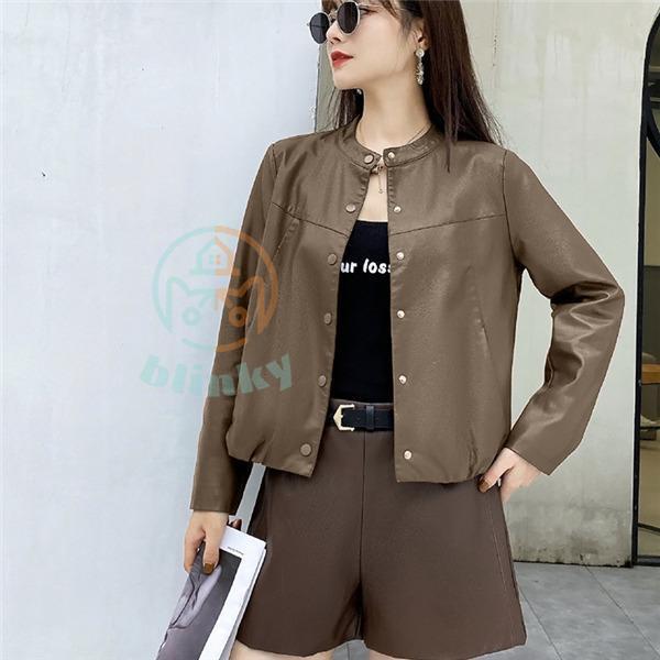 レザー レディース ライダース 革ジャン バイク アウター 柔らかい