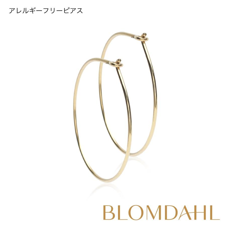 ピアス アレルギー対応 ゴールド リング 25mm 15-1381-00 : ブロムダールピアス - 通販 - Yahoo!ショッピング