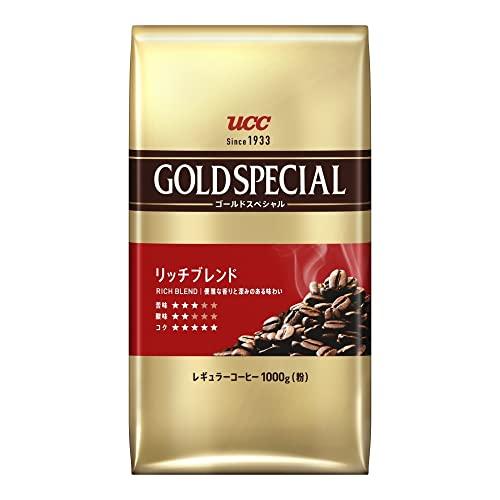 UCC ゴールドスペシャル リッチブレンド コーヒー豆 (粉) 1000g : Bloom Gate - 通販 - Yahoo!ショッピング