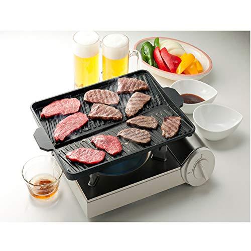 イシガキ イシガキ産業 焼肉プレート 角型 ヘルシー 焼肉グリル カセットコンロ用 幅37×奥行26×高さ4.2cm 3562 : Bloom Gate - 通販 - Yahoo!ショッピング