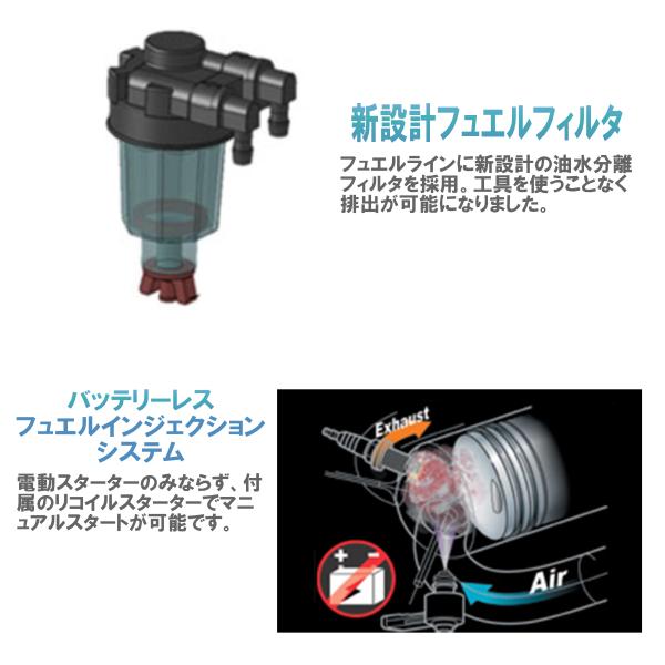 TOHATSU MFS9.8C EFL｜トーハツ 9.8馬力船外機エンジン｜手ハンドル｜電動スターター（セル付仕様）｜トランサムL ｜新品＆最新モデル : BLOOMGOヤフーショップ ...