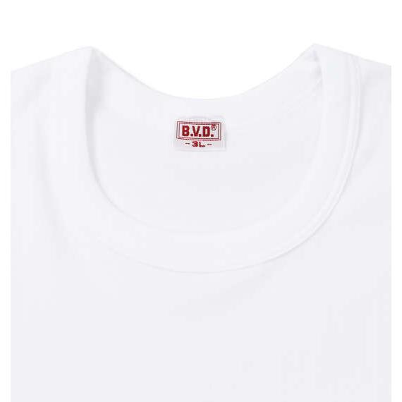 B.V.D メンズ 肌着 スリーブレスノースリーブ 白 大きいサイズ 綿100% 吸湿性 丈長め 5L 6L スリーブレス B.V.D. : ワイシャツ ブルーム BLOOM - 通販 ...
