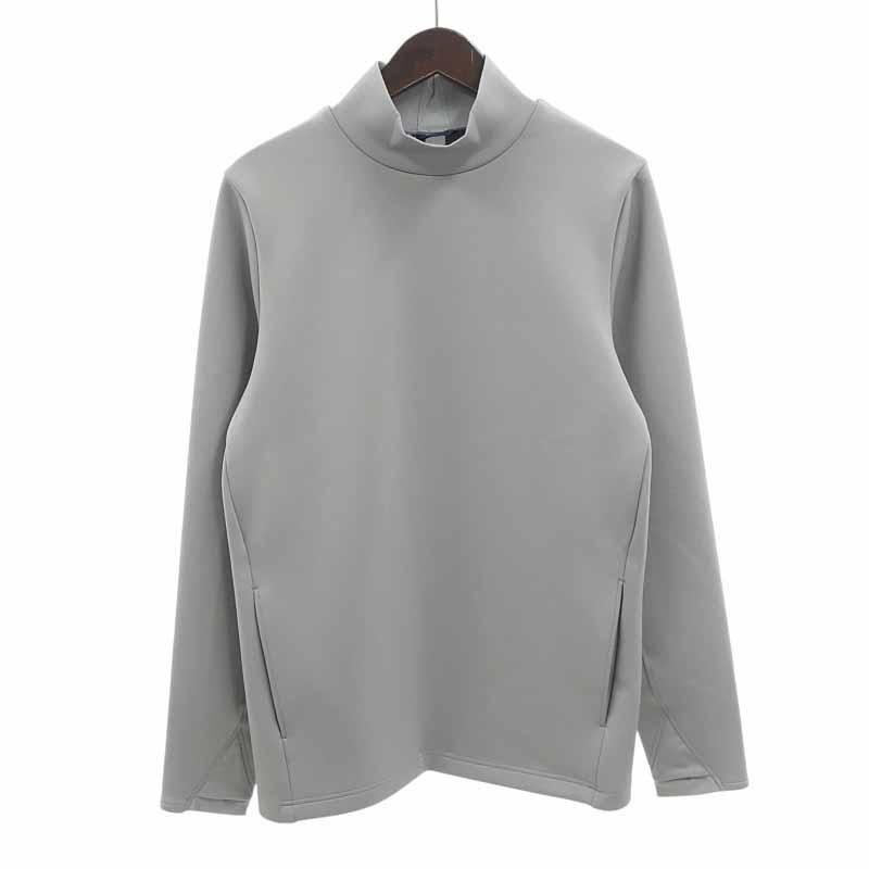 ジュンハシモト/JUN HASHIMOTO FUNCTIONAL MOCK L/S モックネック ロングスリーブカットソー グレー サイズ メンズ4 92E25 ランクA (中古 ...