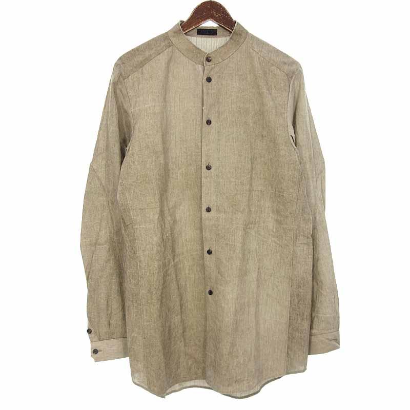 デボア/DEVOA 22SS リネン コールドダイ コットン 長袖 シャツ 41I22 サイズ メンズ2 ベージュ ランクN/B (中古) : BLOWZ Yショッピングストア - 通販 ...