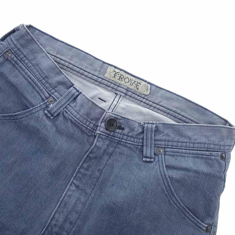 トローヴ/TROVE CARROT DENIM PANTS キャロット デニム パンツ 22L22 サイズ メンズ1 インディゴ ランクB (中古) :9031928449092:BLOWZ ...