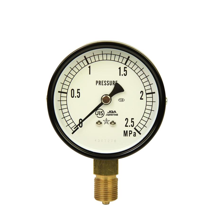 右下精器 汎用圧力計A75・G3/8 S-31・2.5MPA : BLSグループ - 通販 - Yahoo!ショッピング