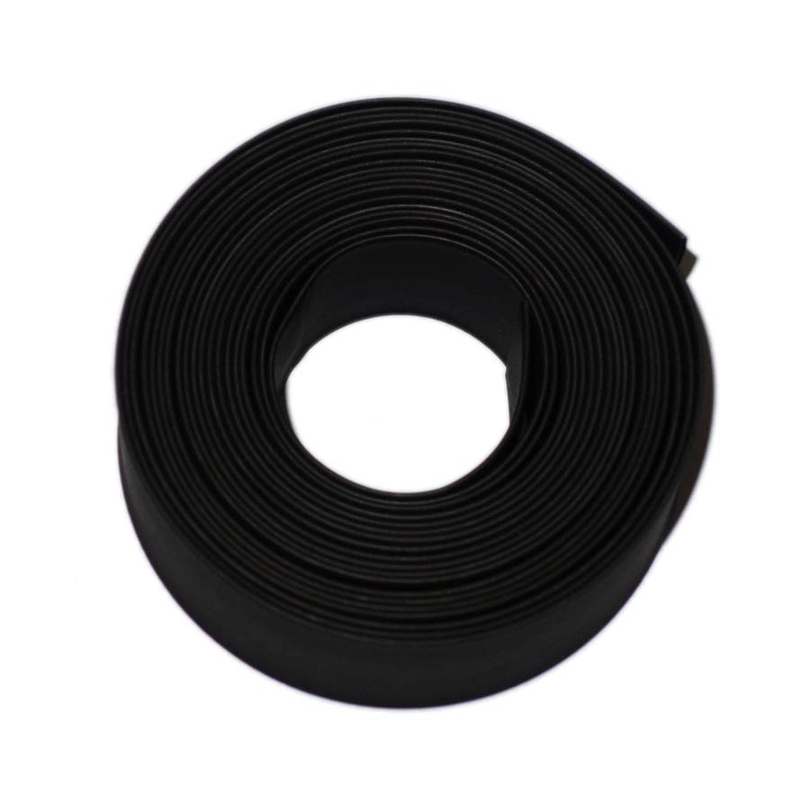 熱収縮チューブ 15mm 内径φ15mm （平置き幅25mm）印字無しで綺麗☆ 収縮比率2:1 (15mm→7.5mm) シュリンクチューブ ...