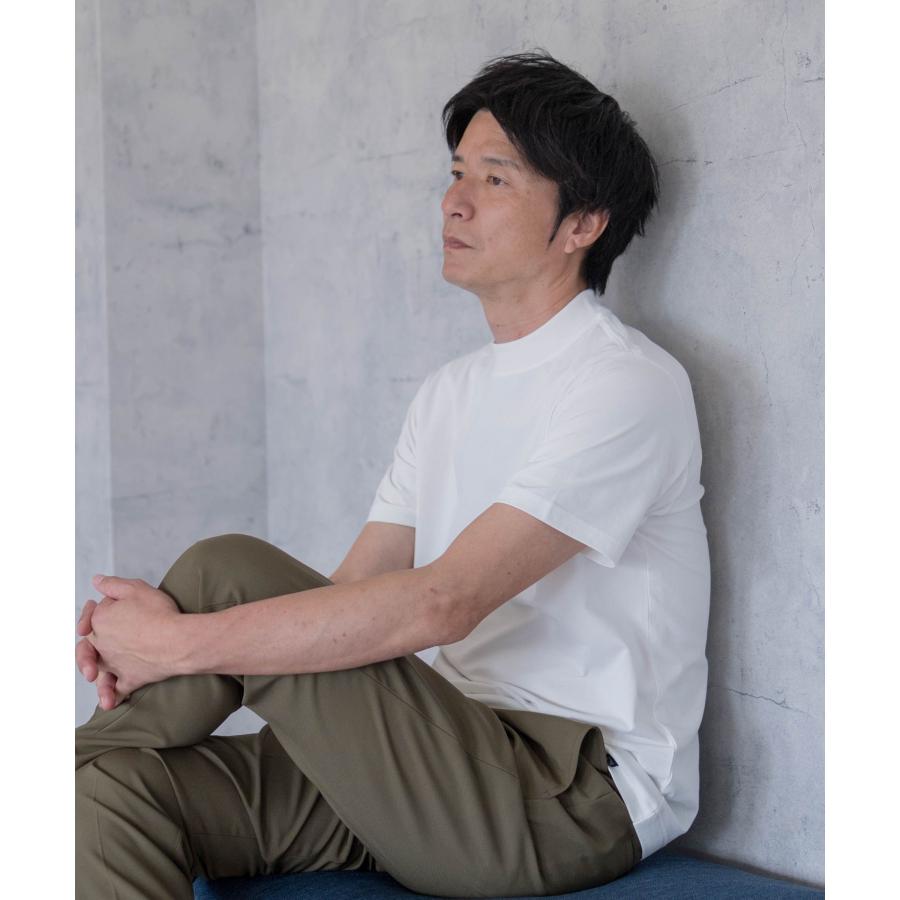 AWC Tシャツ メンズ 半袖 ジャケT モックネック 吸水速乾 接触冷感 メッシュ ジャケット専用 セットアップ 白 紺 グレー 30代 40代 : Blue Frost - 通販 ...