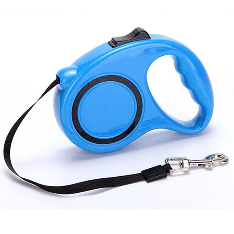 引き込み式犬リード フレキシリード 伸縮リード ニューコンフォート コード 小型犬 自動巻き ロングテープ 訓練 3m 10kg ブルースリ ...
