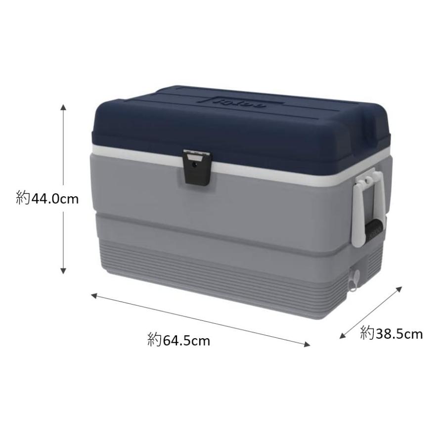 igloo [イグルー] クーラーボックス 47L MAXCOLD 50 マックスコールド50 49492 : Blue Sports Yahoo!店 - 通販 - Yahoo!ショッピング