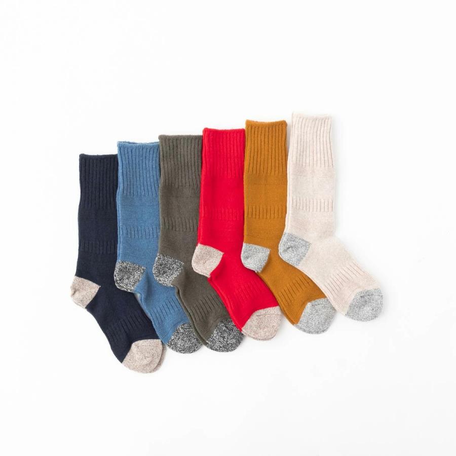 ROTOTO（ロトト） GUERNSEY PATTERN CREW SOCKS ガンジーパターンクルーソックス メール便OK RoToTo ...