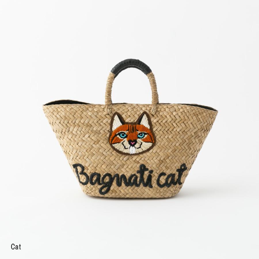 The Bagmati 【20%OFF】バグマティ アニマルモチーフ 刺繍ワッペン かごバッグ BBK23-SS03 cat dog tiger 猫 犬 虎 : bluebeat web ...